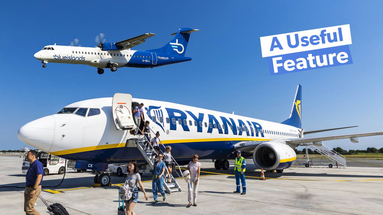 Which Airliners Come With Their Own Built-In Stairs?