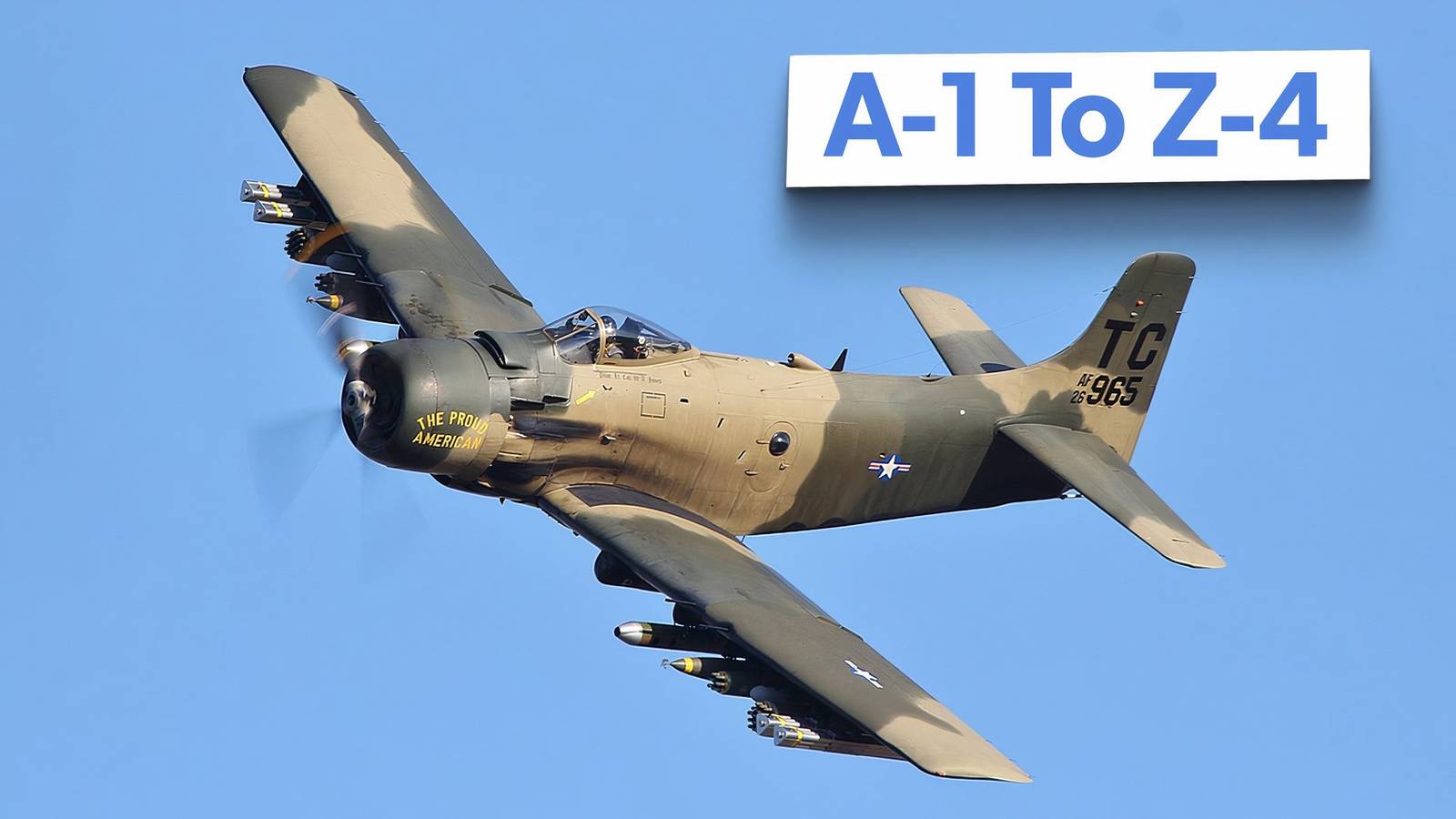 From A-1 to Z-4: How The US Military Tri-Service Aircraft Designation ...