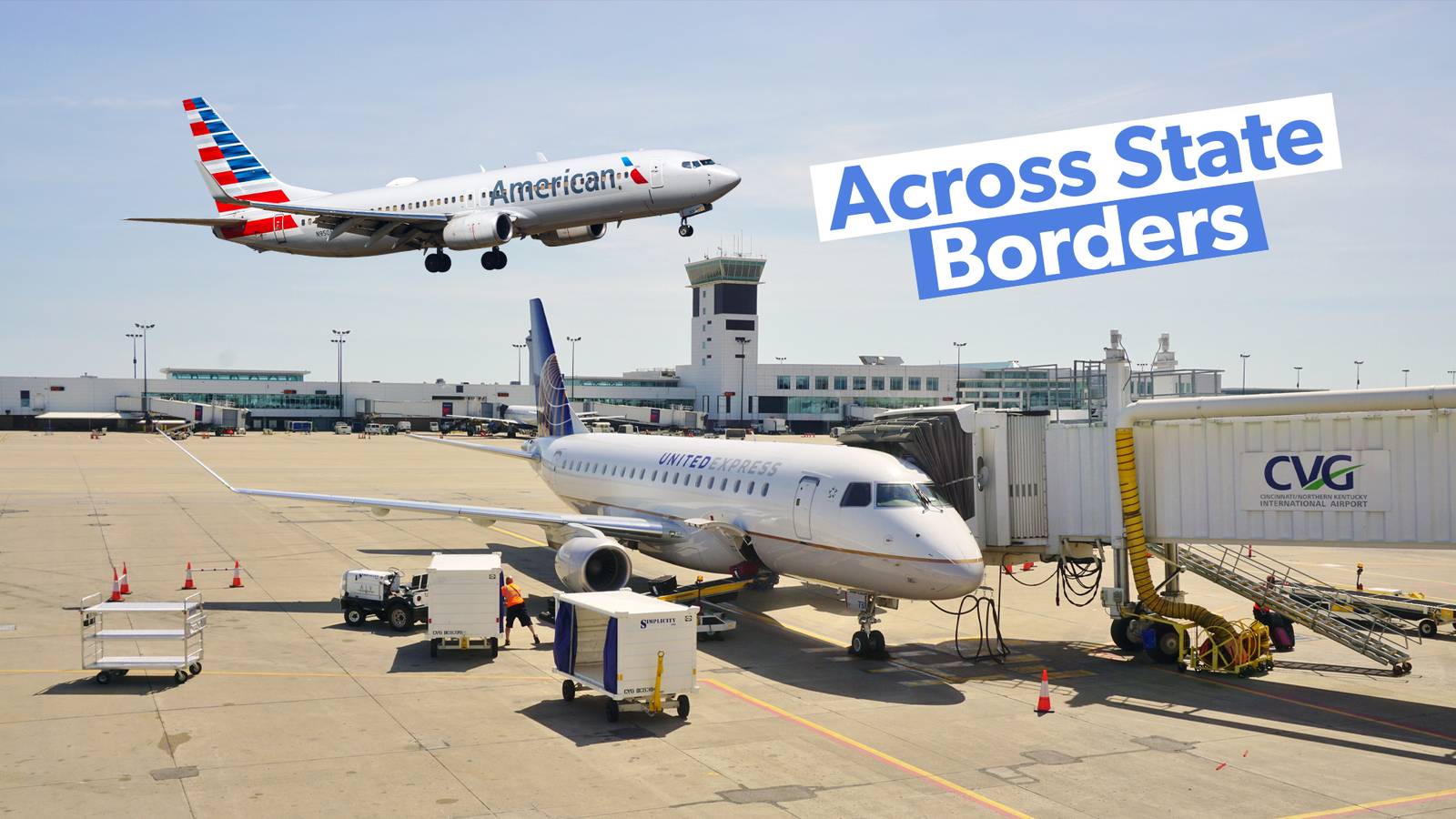 4 US Airports Located In Different States To The Cities They Serve