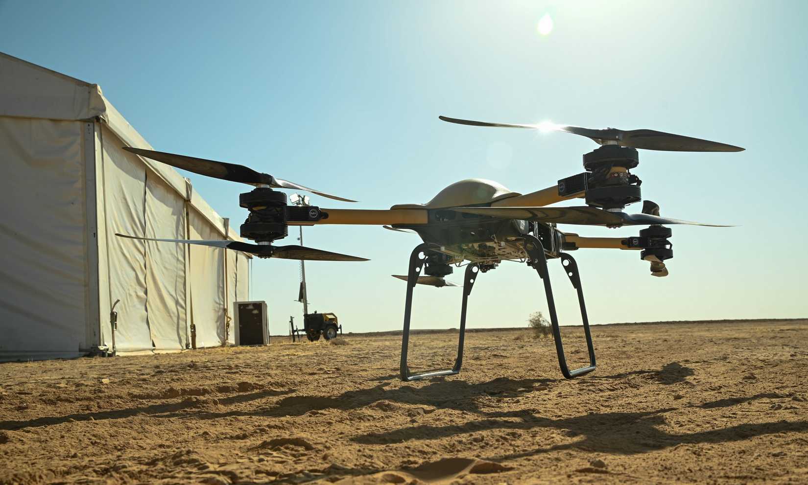 US Army AH-64 Apache Helicopters Shoot Down Drones With Hellfire ...