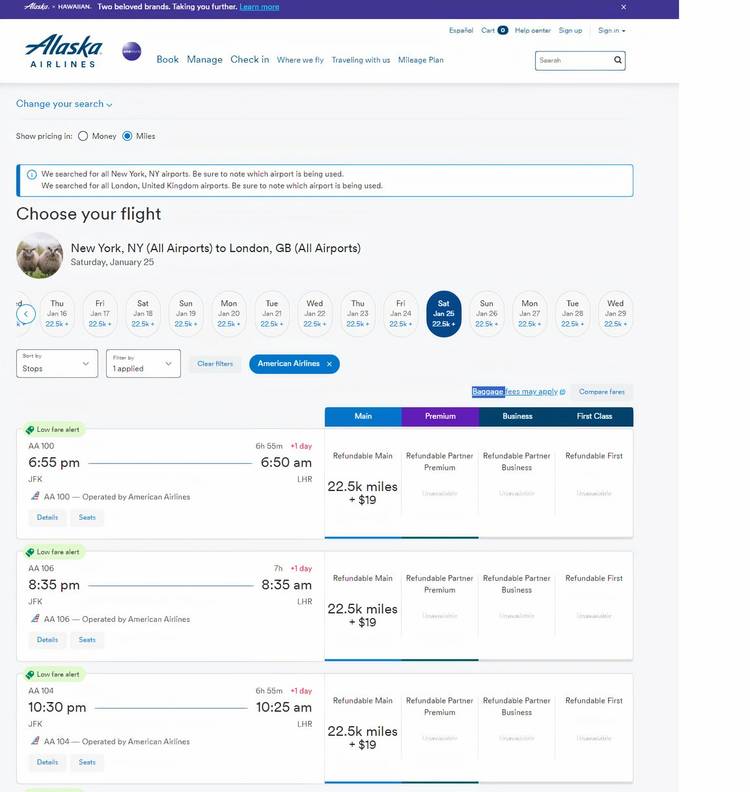 How To Book First Class Flights With Alaska Airlines Miles