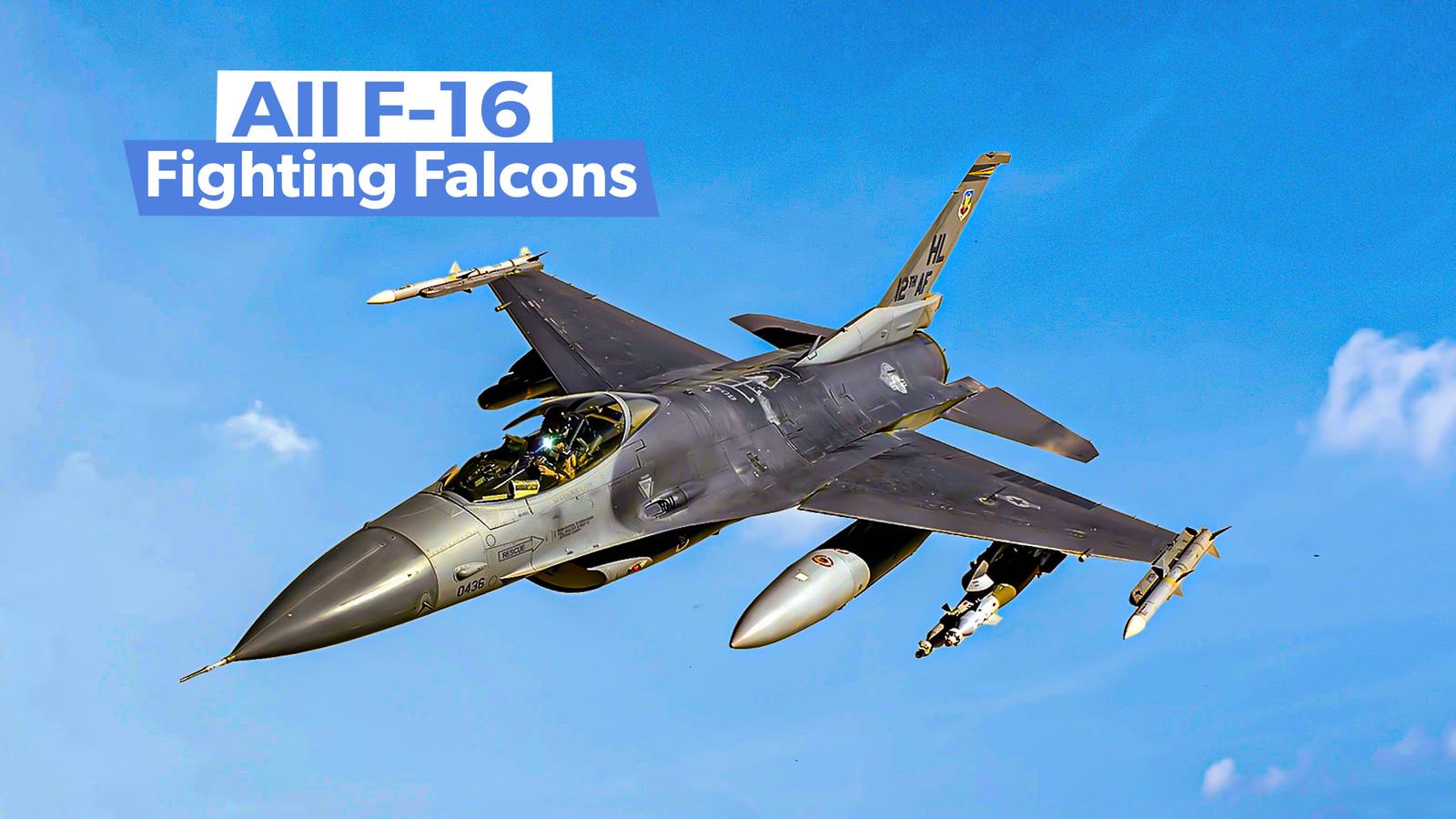 A Complete Guide To The Lockheed Martin F-16's Variants & The Countries That Fly Them