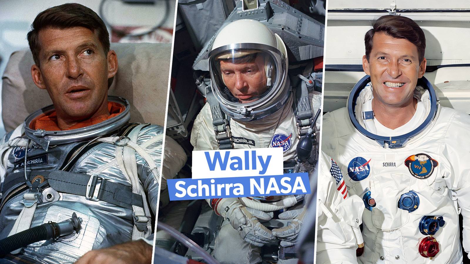 Wally Schirra: The Only NASA Astronaut to Fly Mercury, Gemini & Apollo Missions