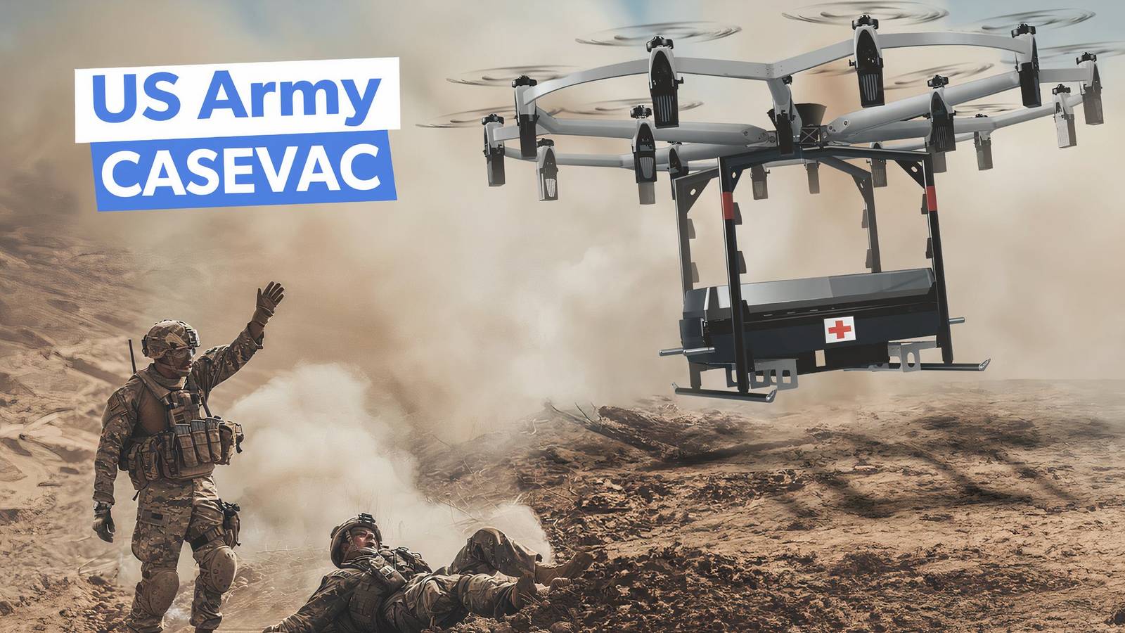 CASEVAC: How Will Drones Support US Army Casualty Evacuations?