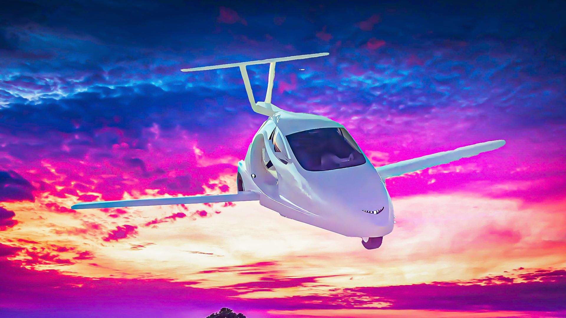 Airplane Flying Car