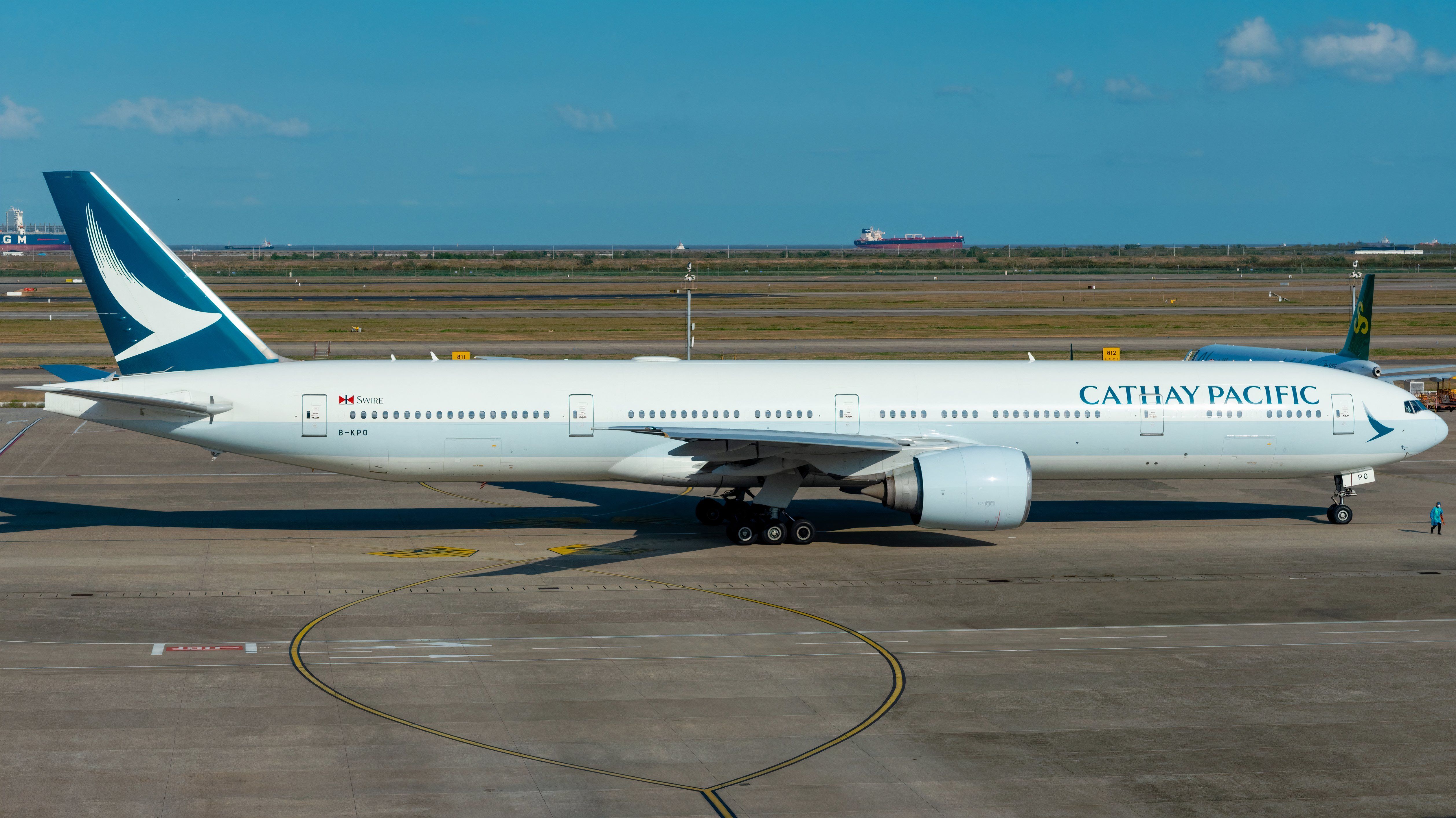 Emirates Boeing 777 300er Twin Jet B77w Seat Map Cathay Pacific ...
