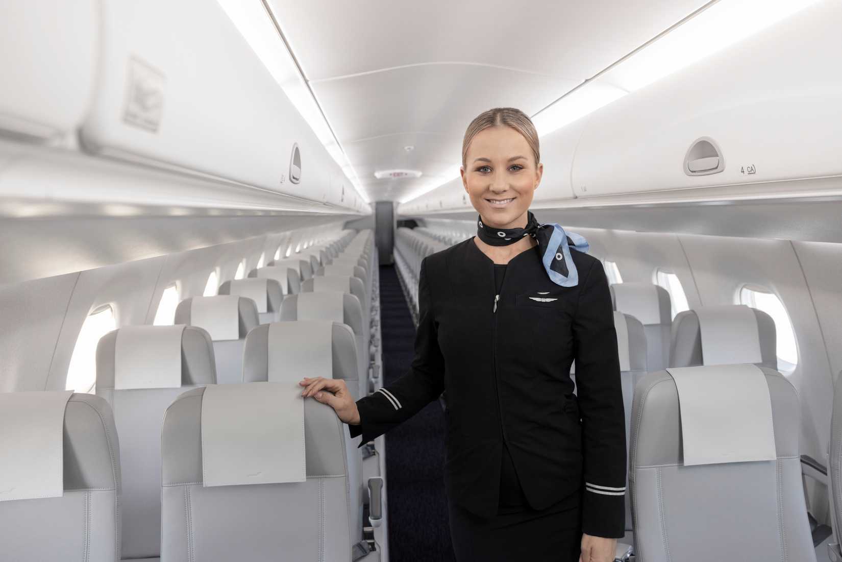 Finnair Completes 1st Embraer 190 Cabin With Fresh New Look