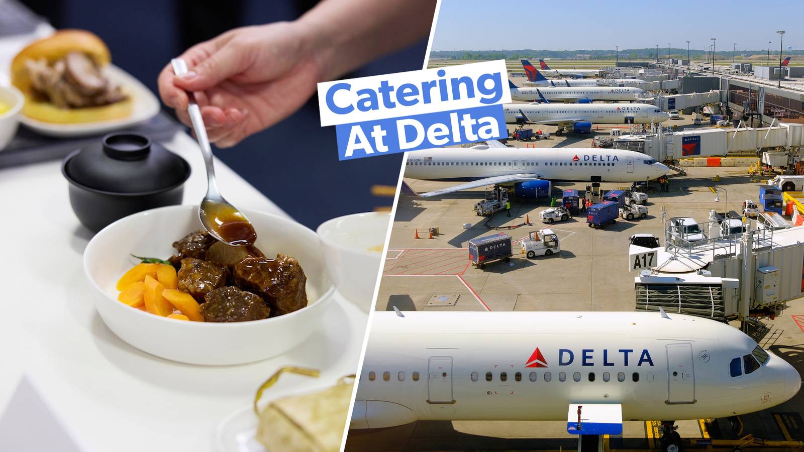 Inside Delta Air Lines' Huge Atlanta Catering Base