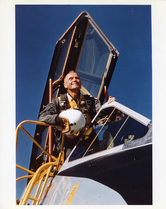 John Glenn Pilot John Glenn, First American To Orbit The Earth, Dies
