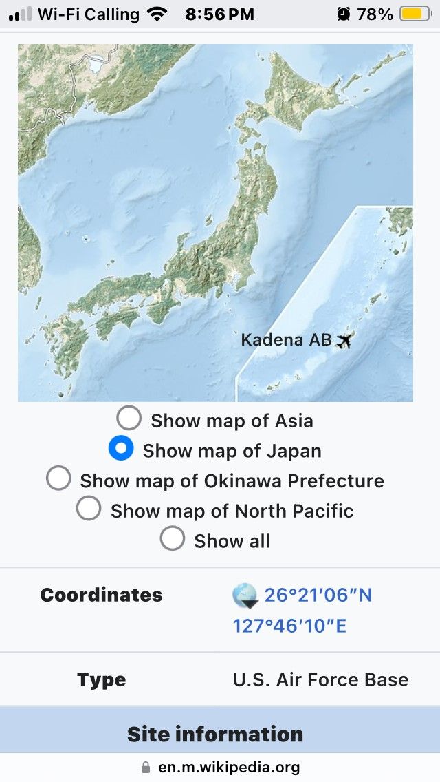 Okinawa Japan Kadena Air Base Map Okinawa | Japan, Map, & Facts
