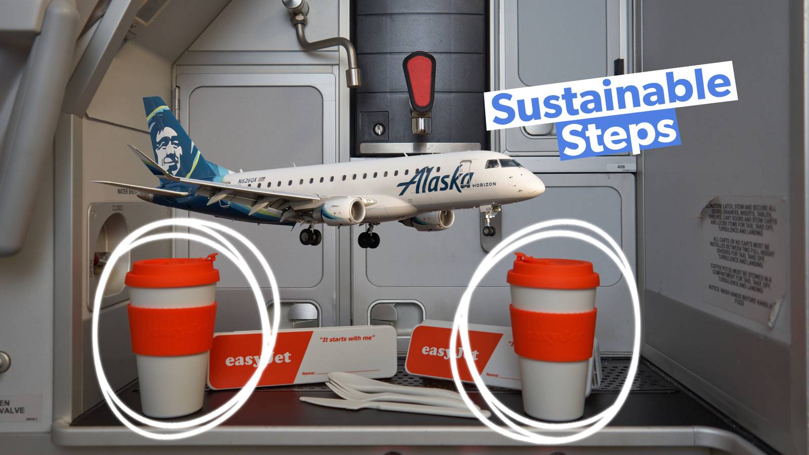 Playing Their Part: 4 Airlines Using Reusable Cups Onboard