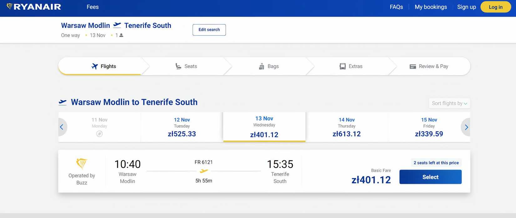 Top 5: These Are Ryanair's Longest Routes This November