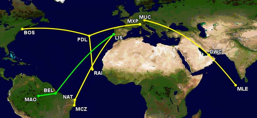 Up To 4,100+ Nautical Miles: The World’s 5 Longest 1-Stop Airbus A321 ...