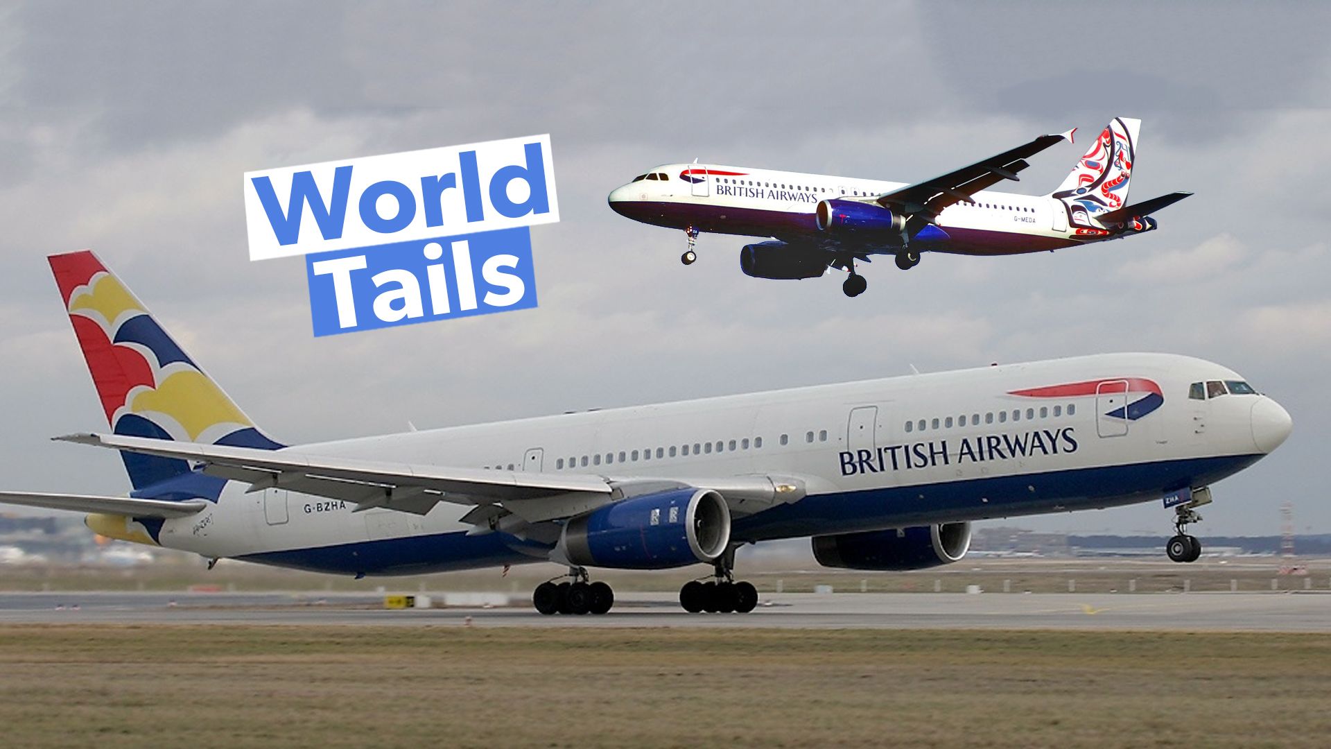 Throwback: Remembering British Airways' 'World Tails' Livery Scheme