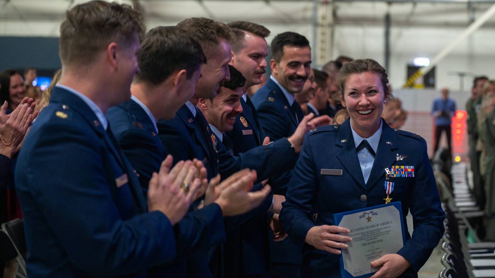 US Air Force Captain Is 1st Woman To Earn Silver Star