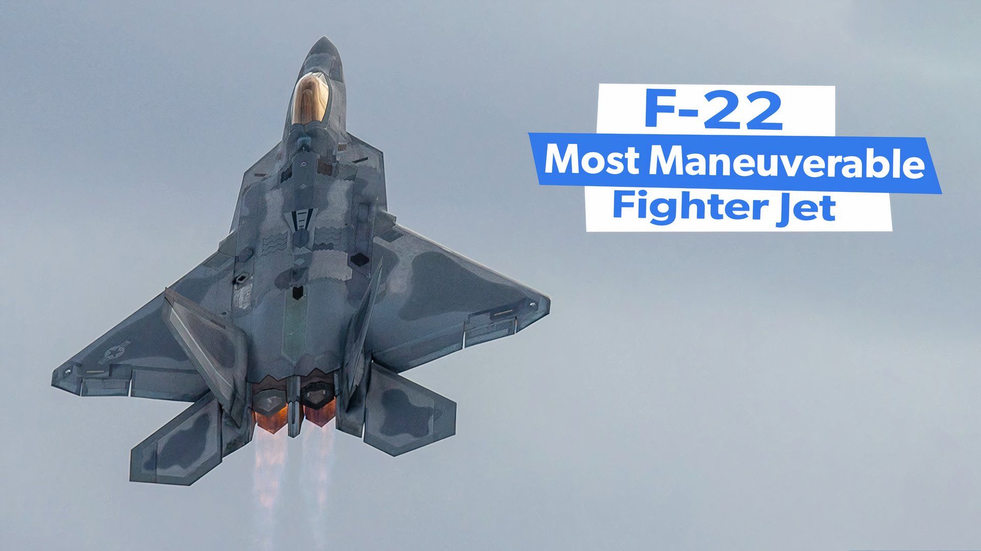 What Makes The F-22 Raptor The US Air Force's Most Maneuverable Fighter ...