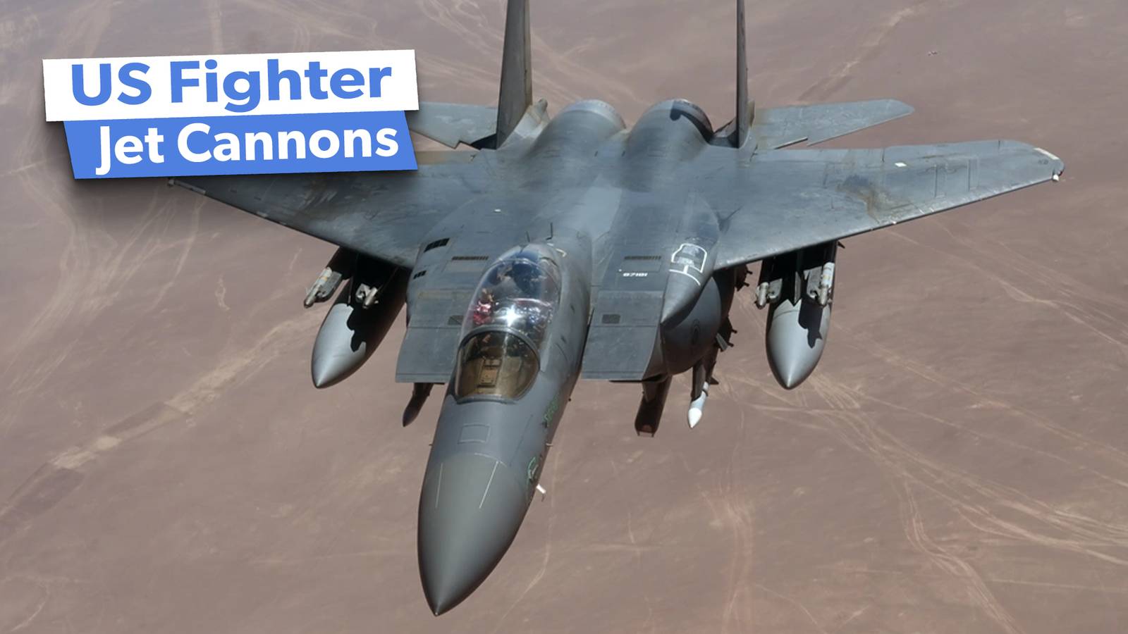 5 US Fighter Jets & Their Cannons