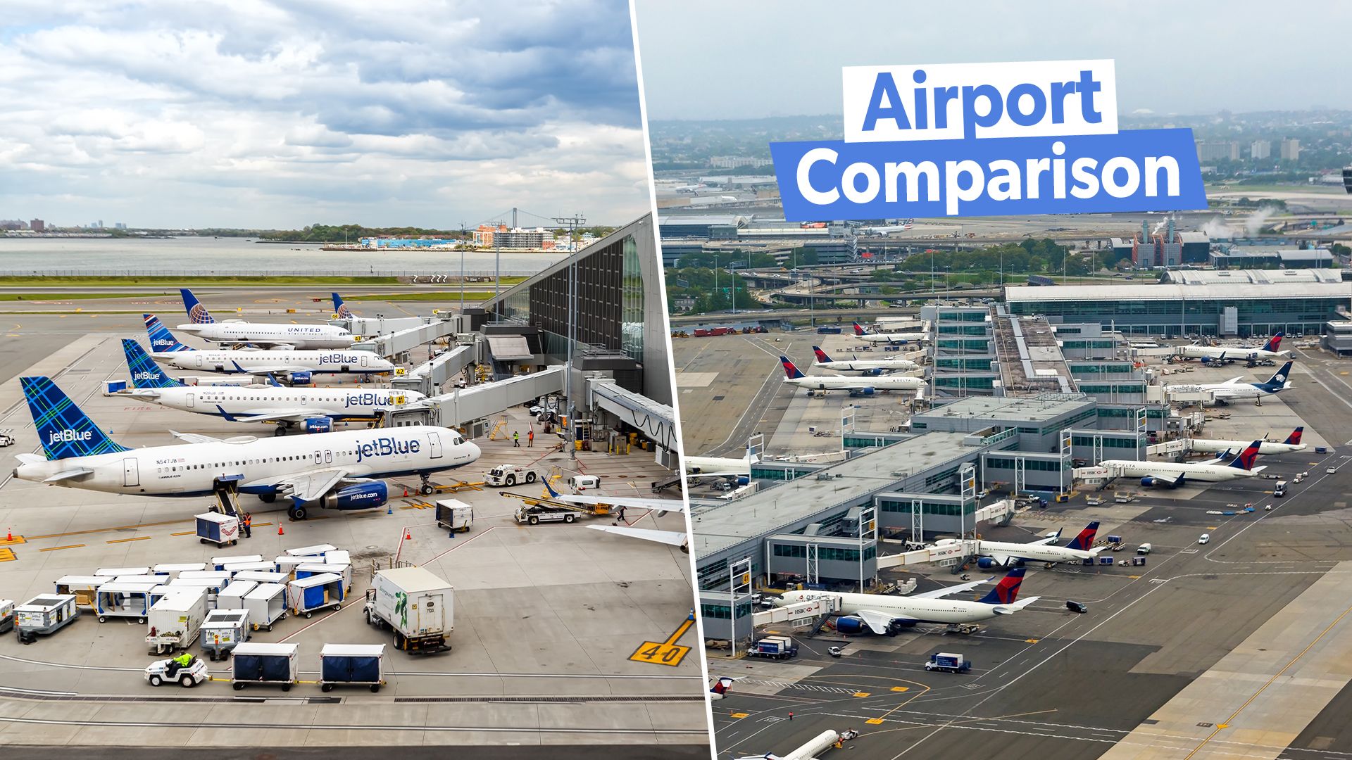 What Are The Main Differences Between New York's JFK & LaGuardia Airports?