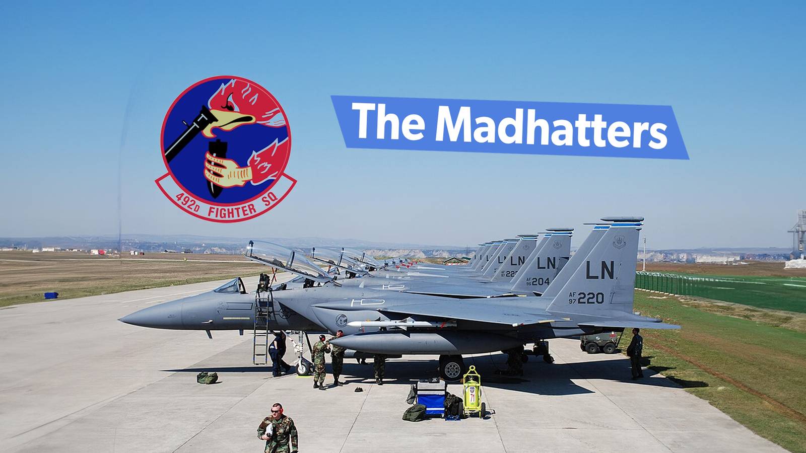 The Madhatters: What To Know About The US Air Force 492nd Fighter Squadron