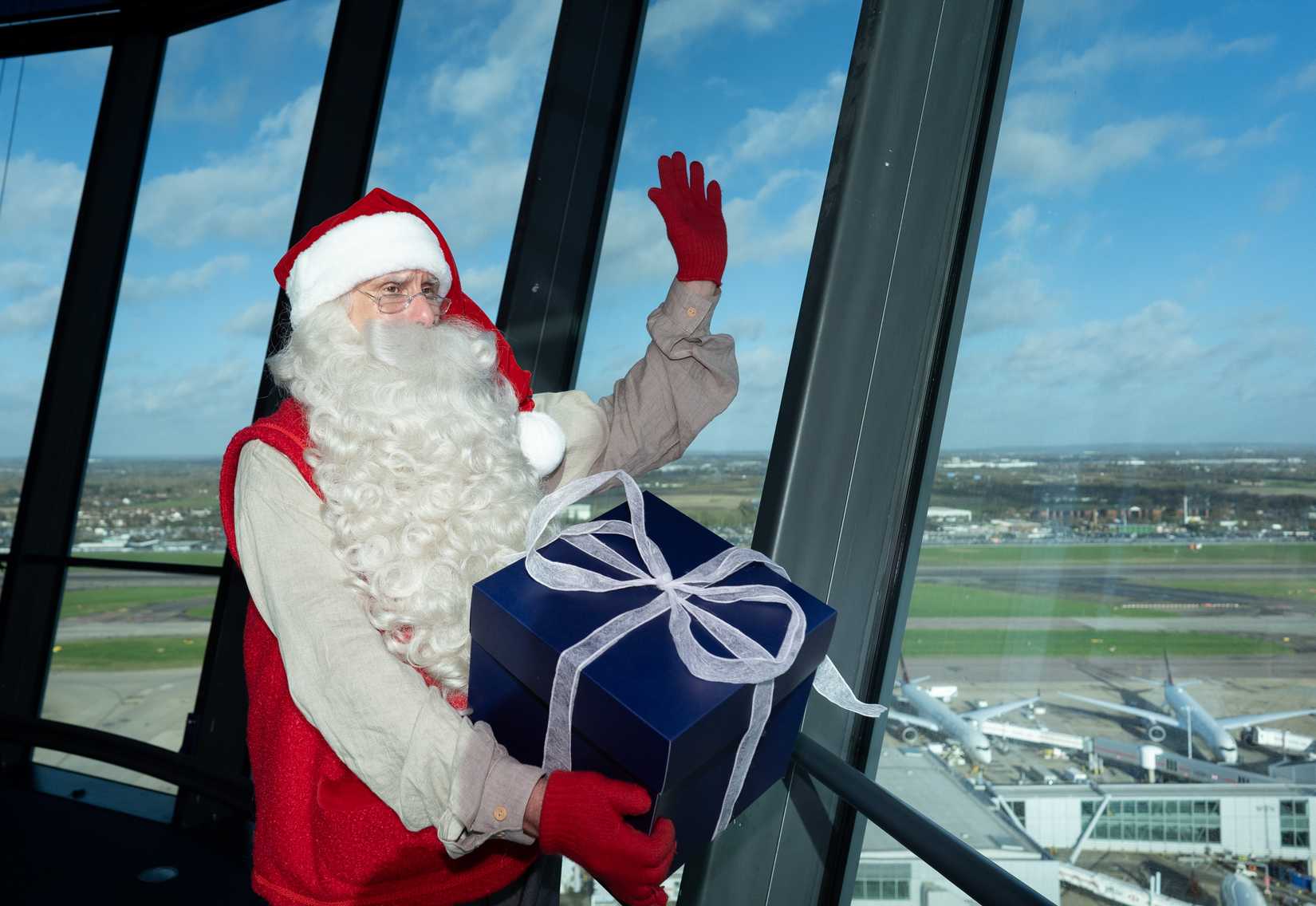 Finnair Flies Santa Claus From His Lapland Village To London Heathrow ...