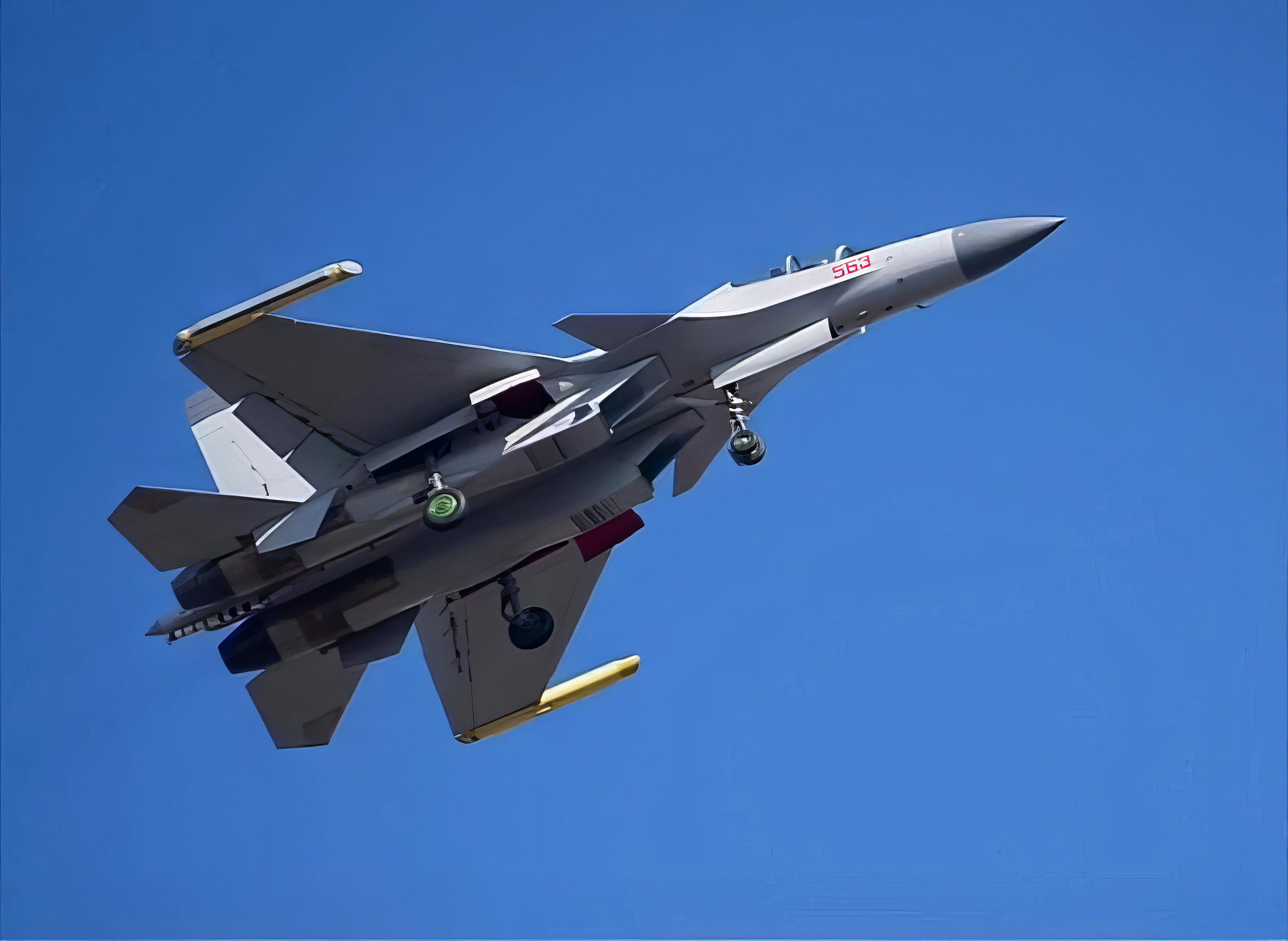 Is the J-15D Electronic Warfare Aircraft in Operation?