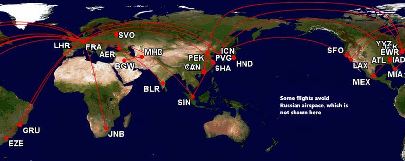 The Boeing 747's Longest Nonstop Passenger Flights In December