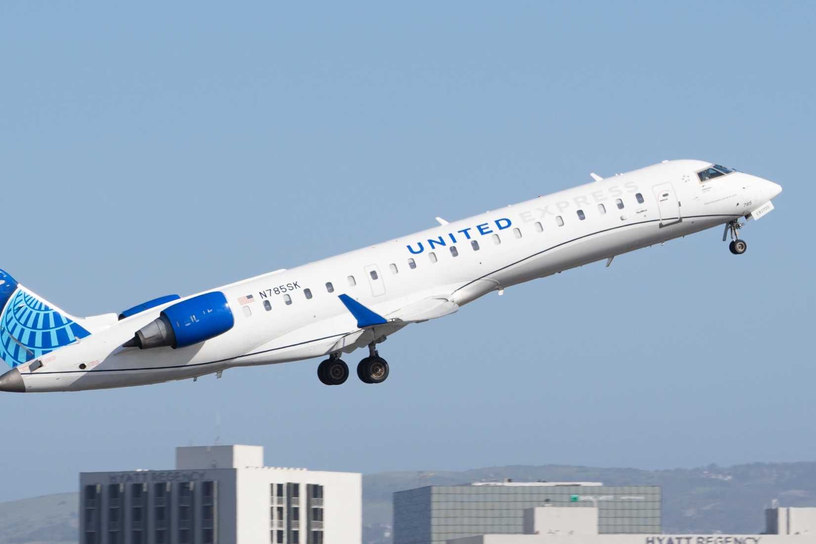 5 Regional Jets Operated by United Express
