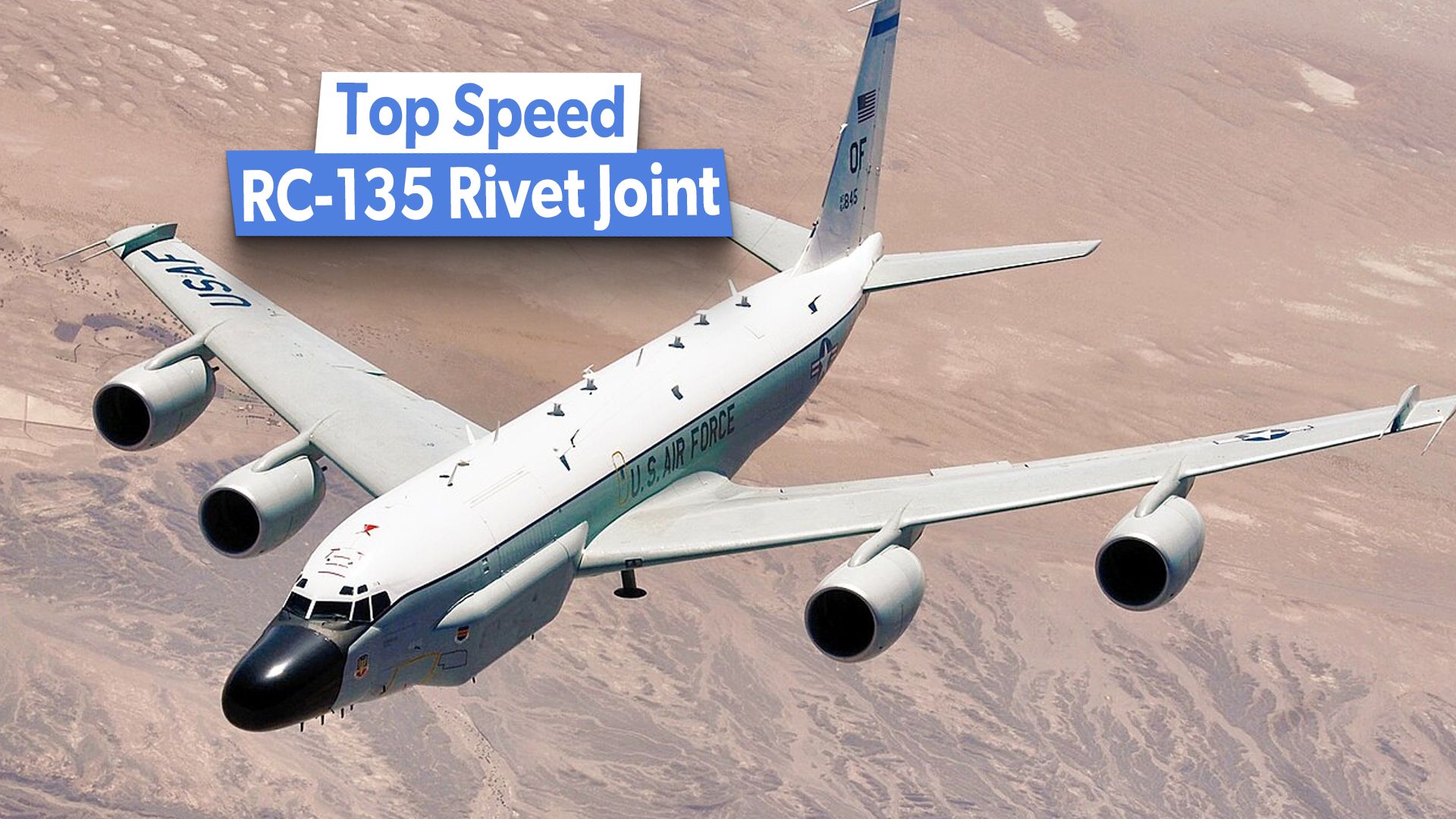 What Is The Top Speed Of The Boeing RC-135 Rivet Joint?
