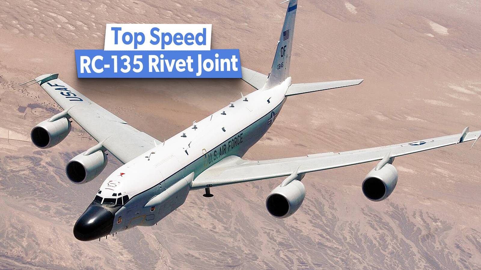 What Is The Top Speed Of The Boeing RC-135 Rivet Joint?