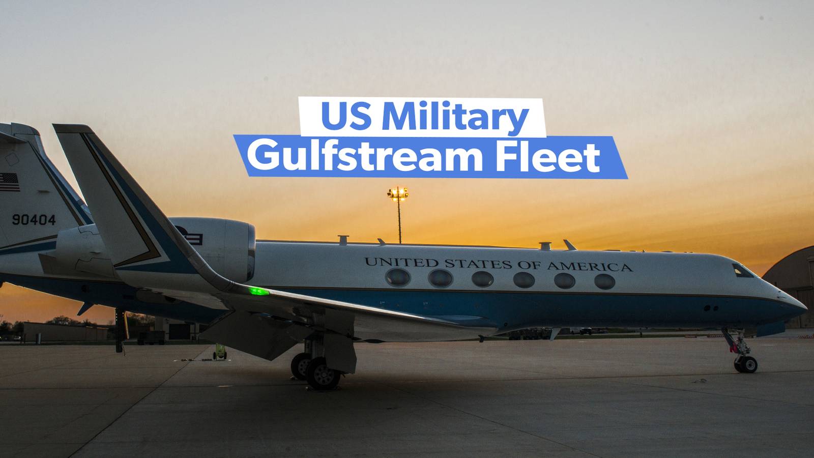 What To Know About The US Military's C-20 & C-37 Gulfstream Fleet
