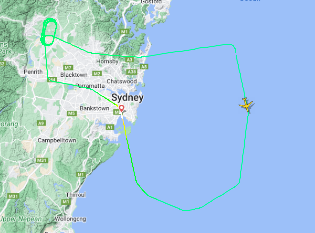 Jetstar Boeing 787-8 Dreamliner Returns To Sydney After Tire Bursts ...