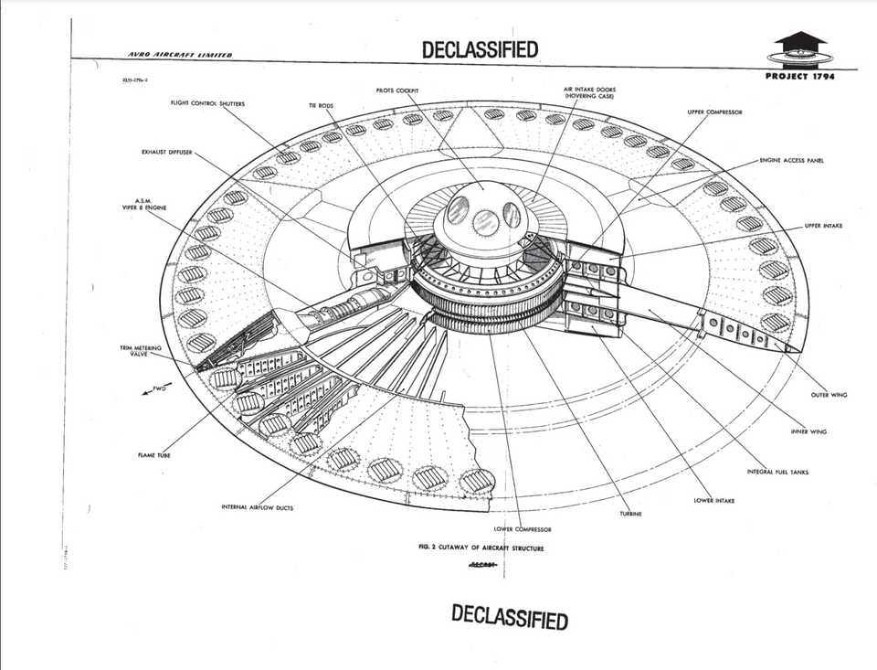 Project 1794: That Time The US Air Force Tried To Build A Flying Saucer