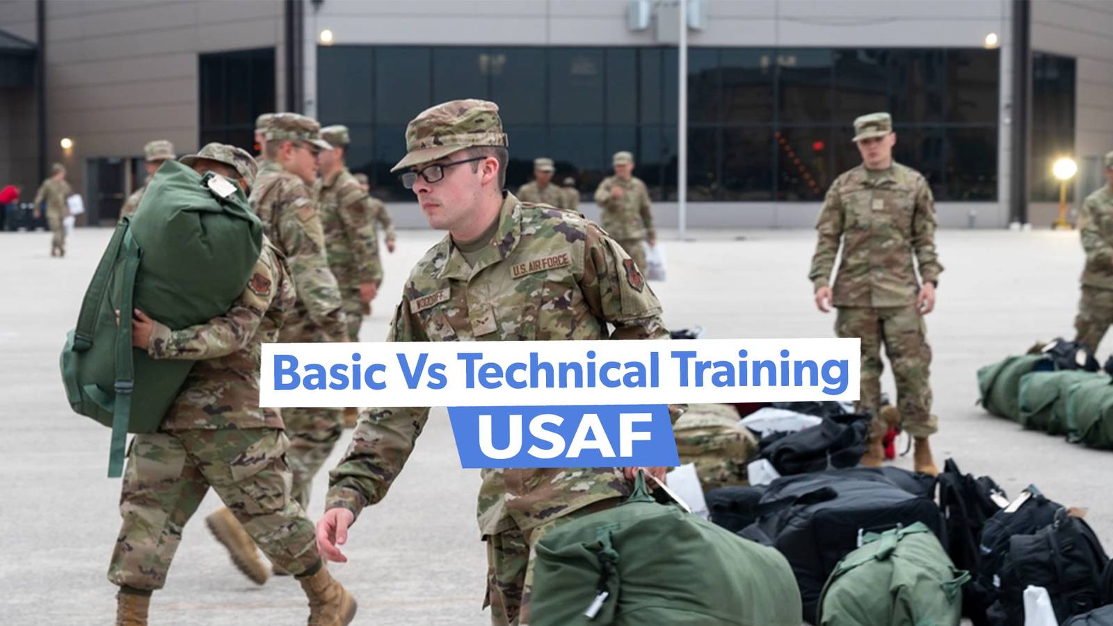 What Is The Difference Between Basic & Technical Training In The US Air Force?
