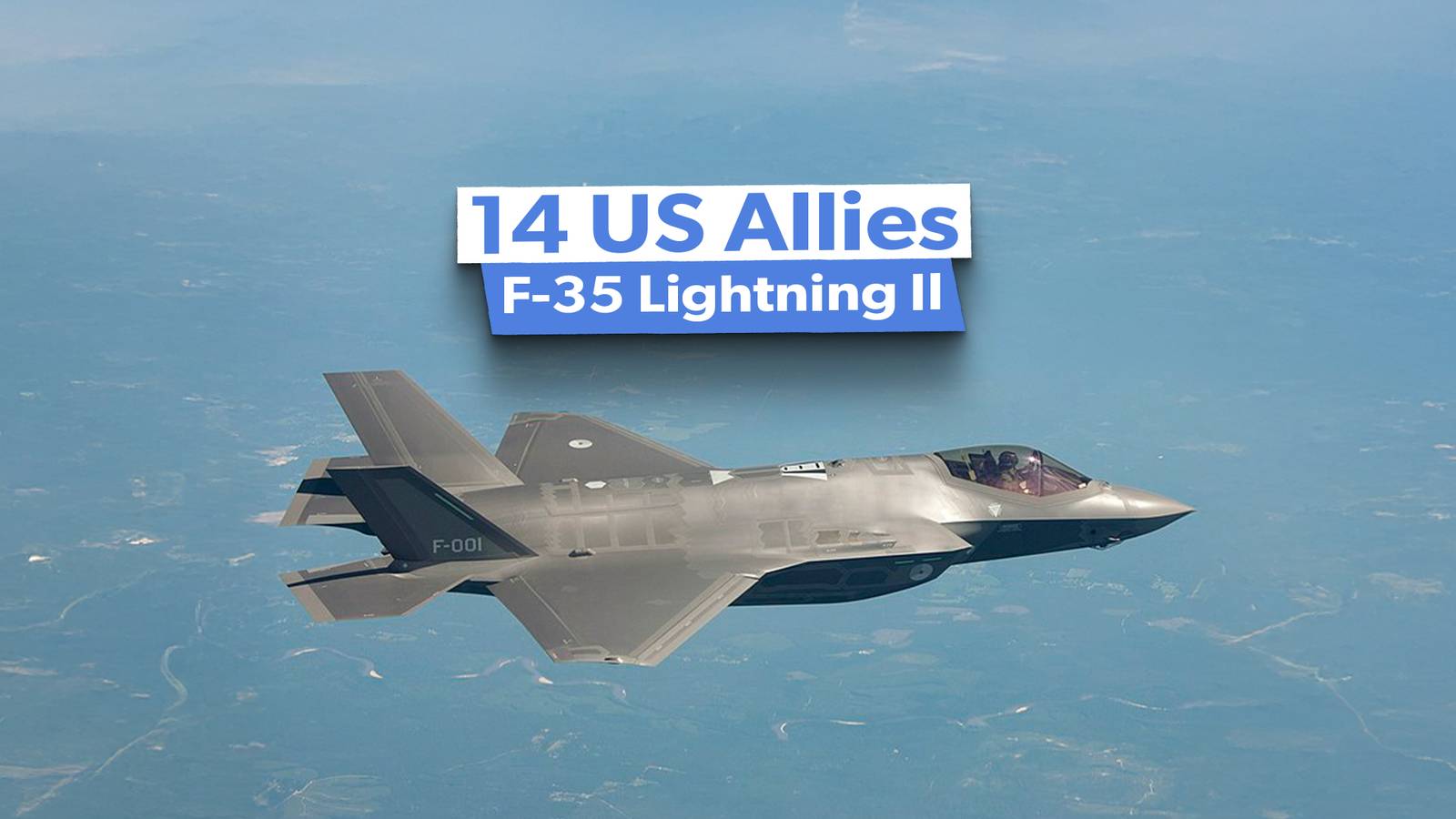 The 14 US Allies Participating In The F-35 Lightning II Program