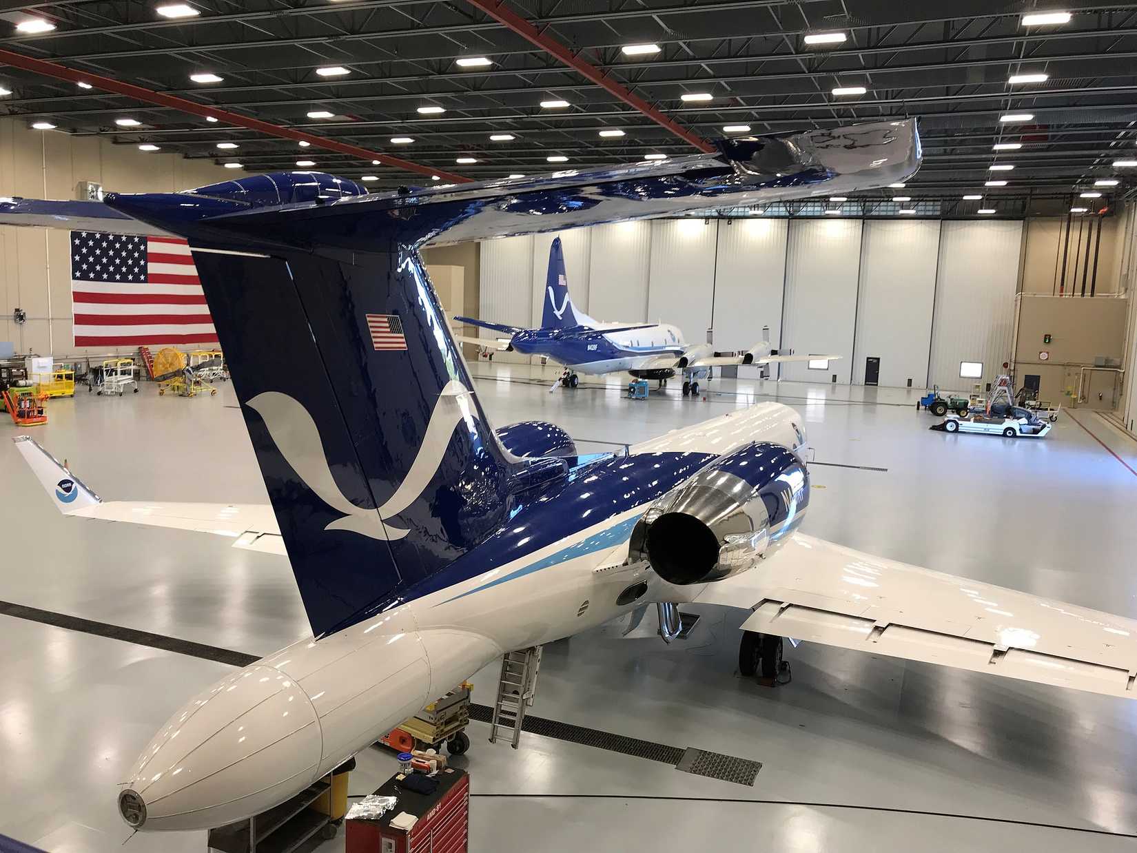 A Closer Look At The NOAA's Gulfstream Jet