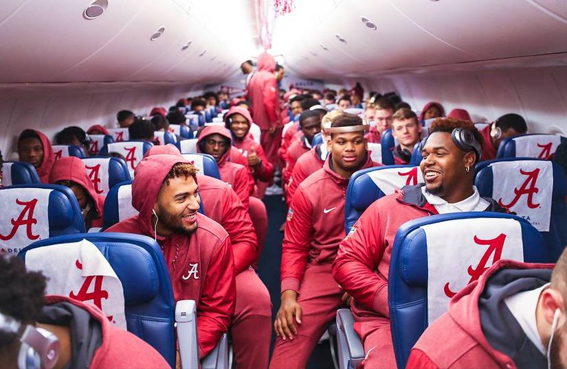 How Do College Football Teams Travel For Games Across The Country?