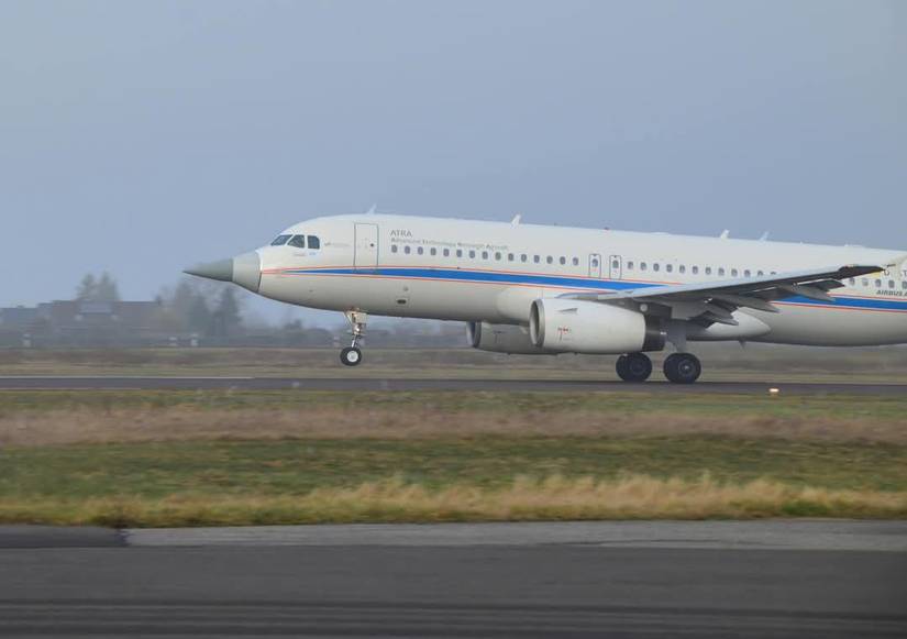 The Airbus A320 Serving As A Eurofighter Typhoon Nose Cone Testbed