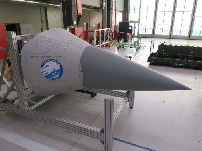 The Airbus A320 Serving As A Eurofighter Typhoon Nose Cone Testbed
