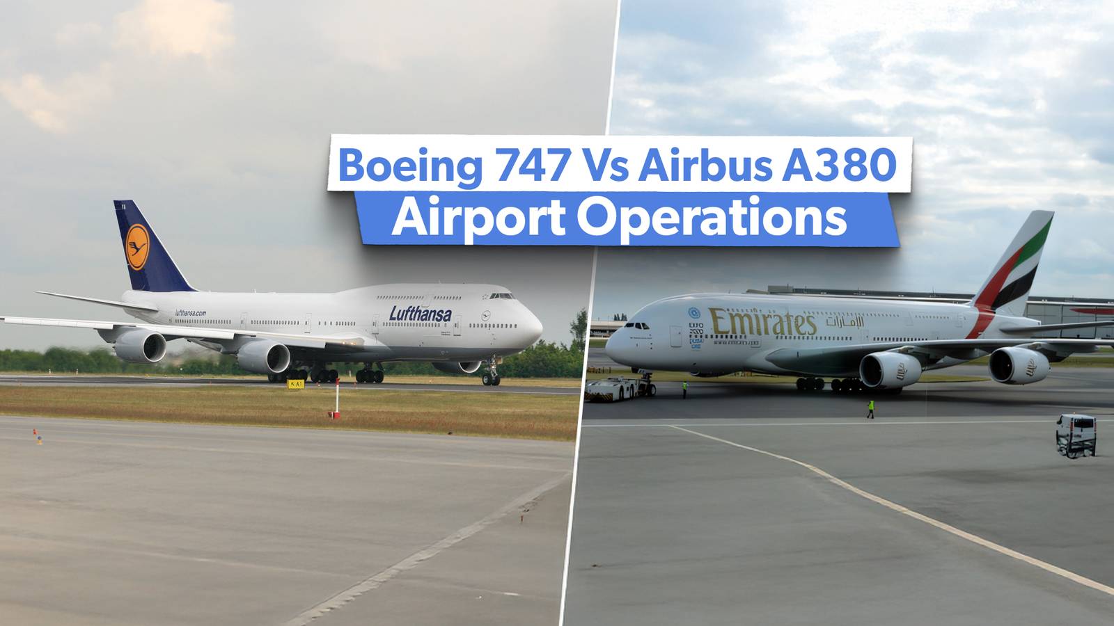 Boeing 747 Vs Airbus A380: What An Airport Needs For Jumbo & Superjumbo ...