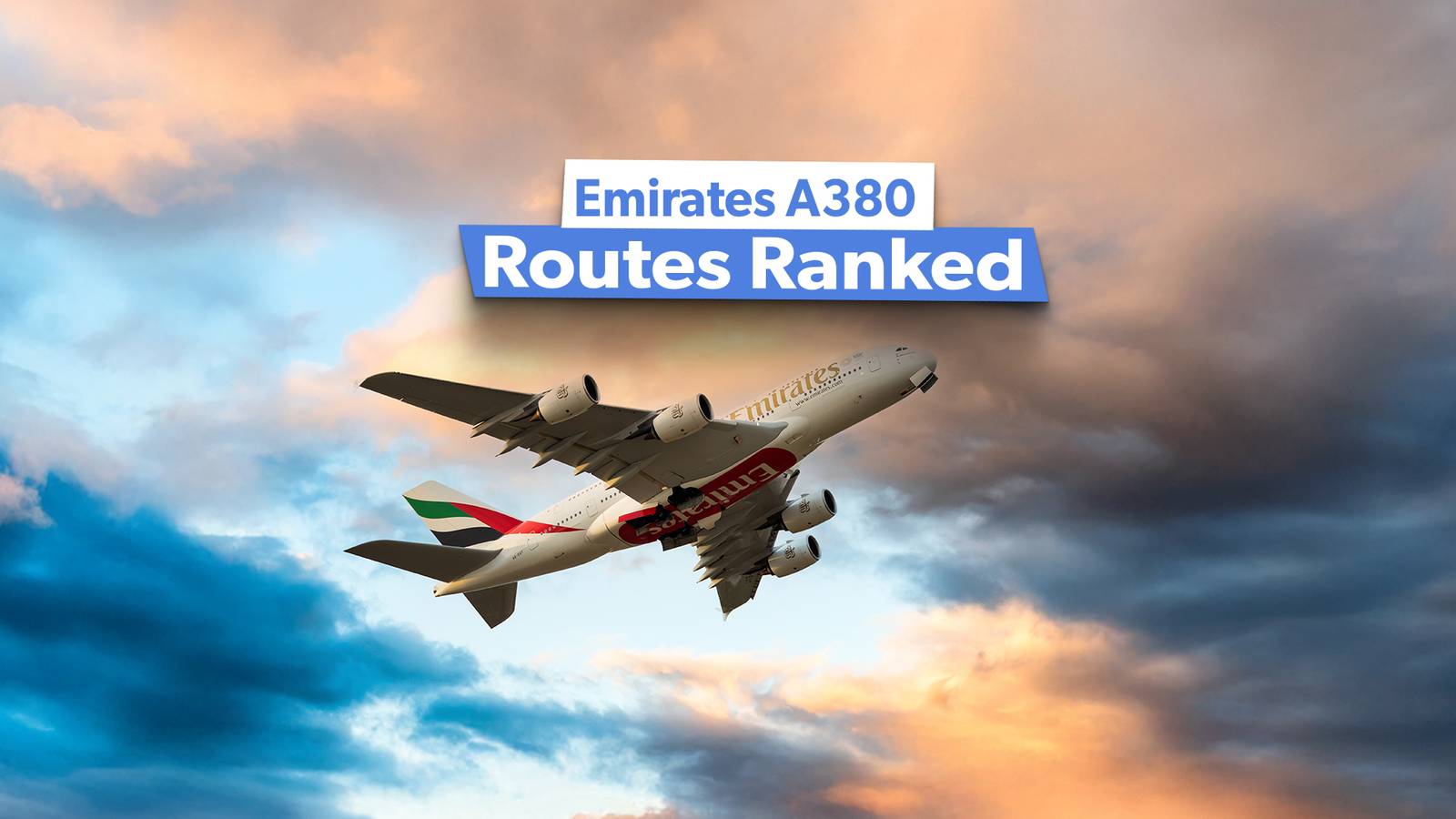 The Top 5 Emirates Airbus A380 Routes In January Ranked By Flight Frequency