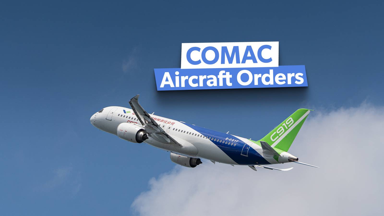 How Many Aircraft Does China's COMAC Have On Order?