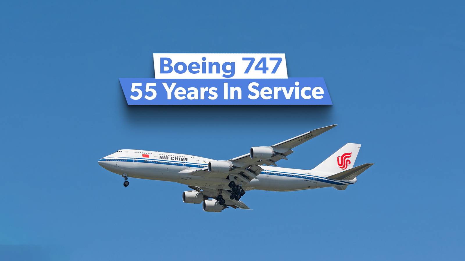 All The Boeing 747 Flights On The 55th Anniversary Of The 1st Commercial Flight Are In China