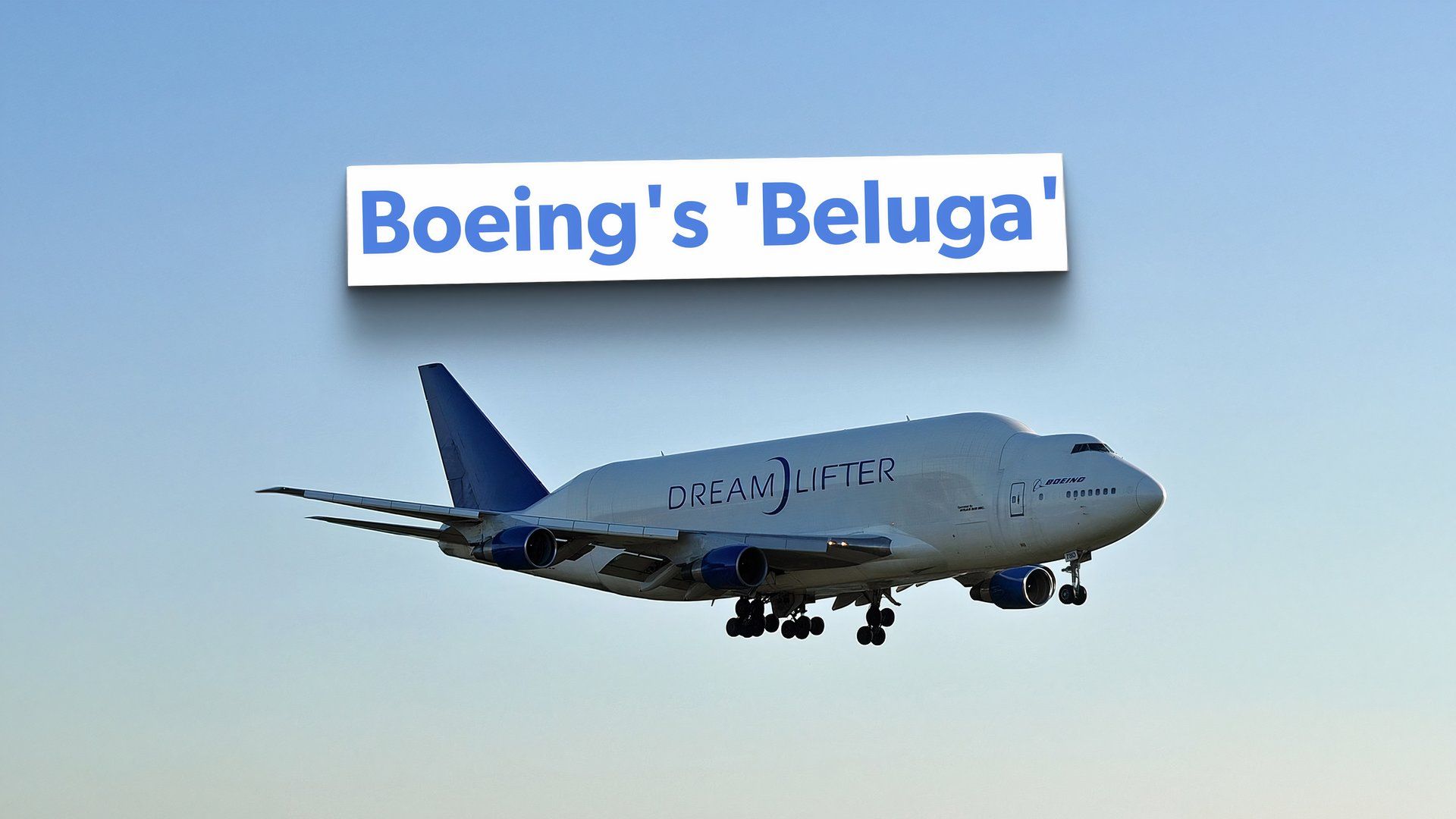 Boeing's 'Beluga': The 747-400 LCF