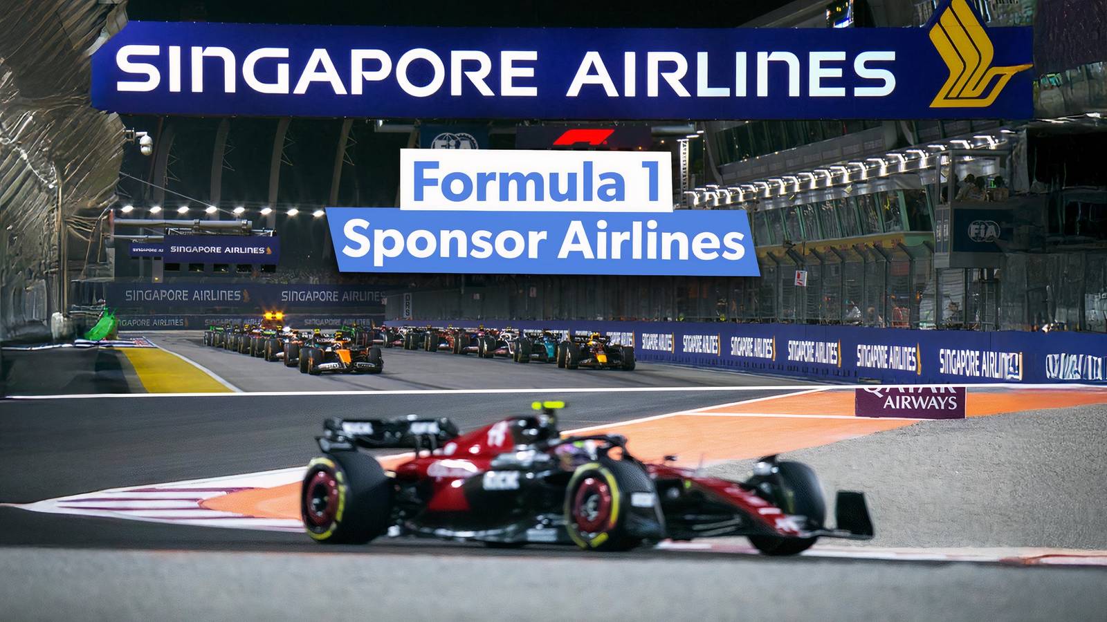 The Airlines That Sponsor Formula 1 Racing