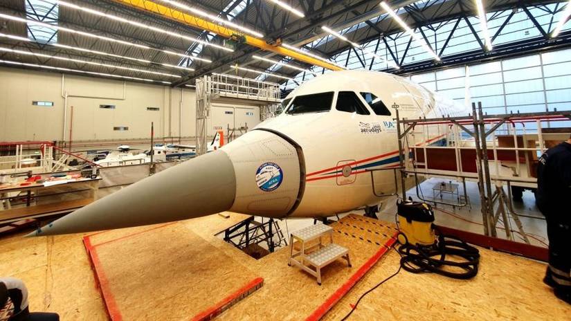 The Airbus A320 Serving As A Eurofighter Typhoon Nose Cone Testbed