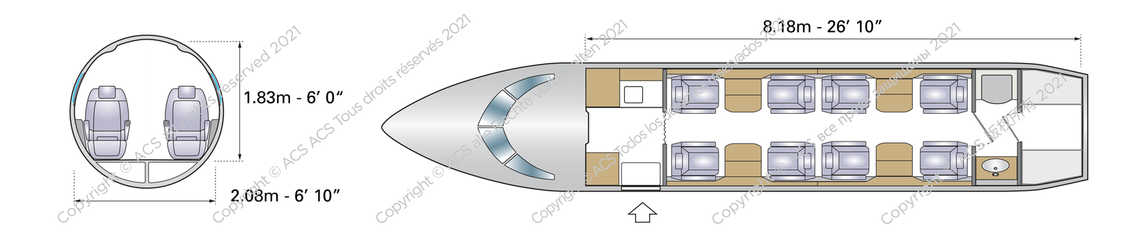 4 Unique Features On The Embraer Legacy 500