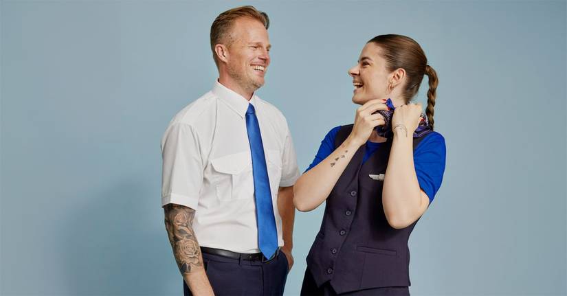 SAS Unveils Stylish New Crew Uniforms
