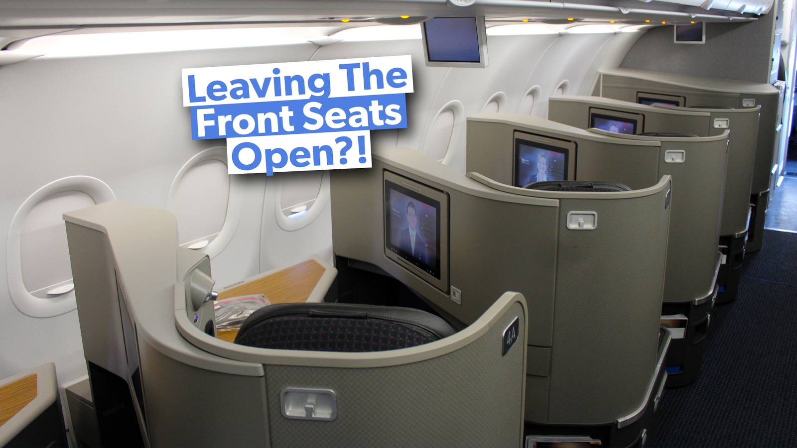 5 Reasons Why Filling Up First Class Is Not Always A Priority