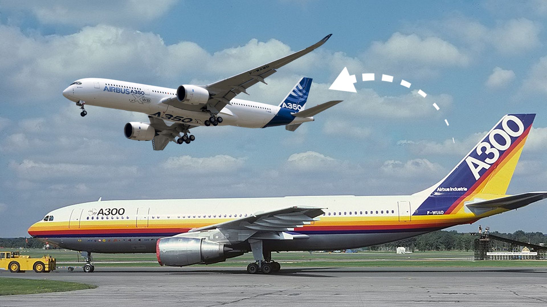 The Evolution Of Airbus Aircraft: From The A300 To The A350XWB