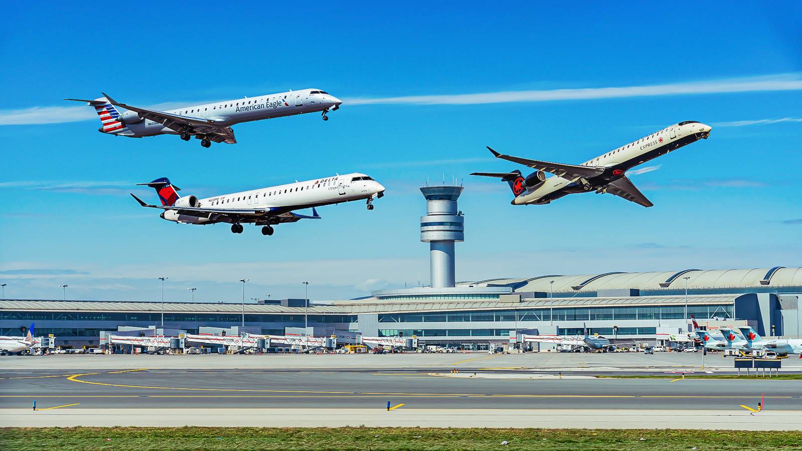 What Airlines Operate Bombardier Regional Jets Out Of Toronto Pearson ...